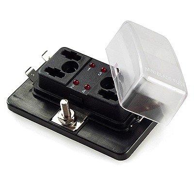 Kinequip BLR-I-304 4-Position LED Mini-ATM Fuse Block – Kinequip Automation
